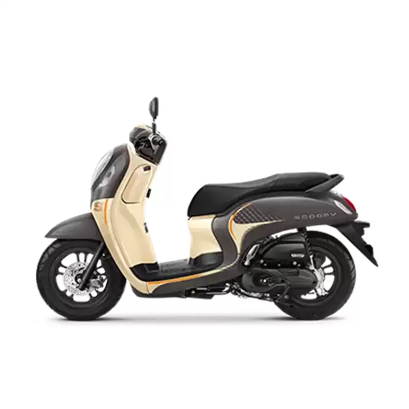 Honda Scoopy Gen 5 Coklat Krem - Sukses Scooter Bali