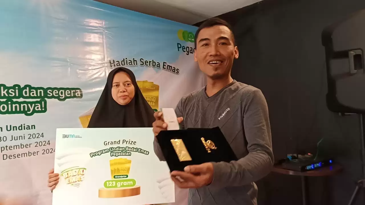 Pegadaian Kanwil VIII Jakarta 1 Serahkan Hadiah Grand Prize Emas 123 ...