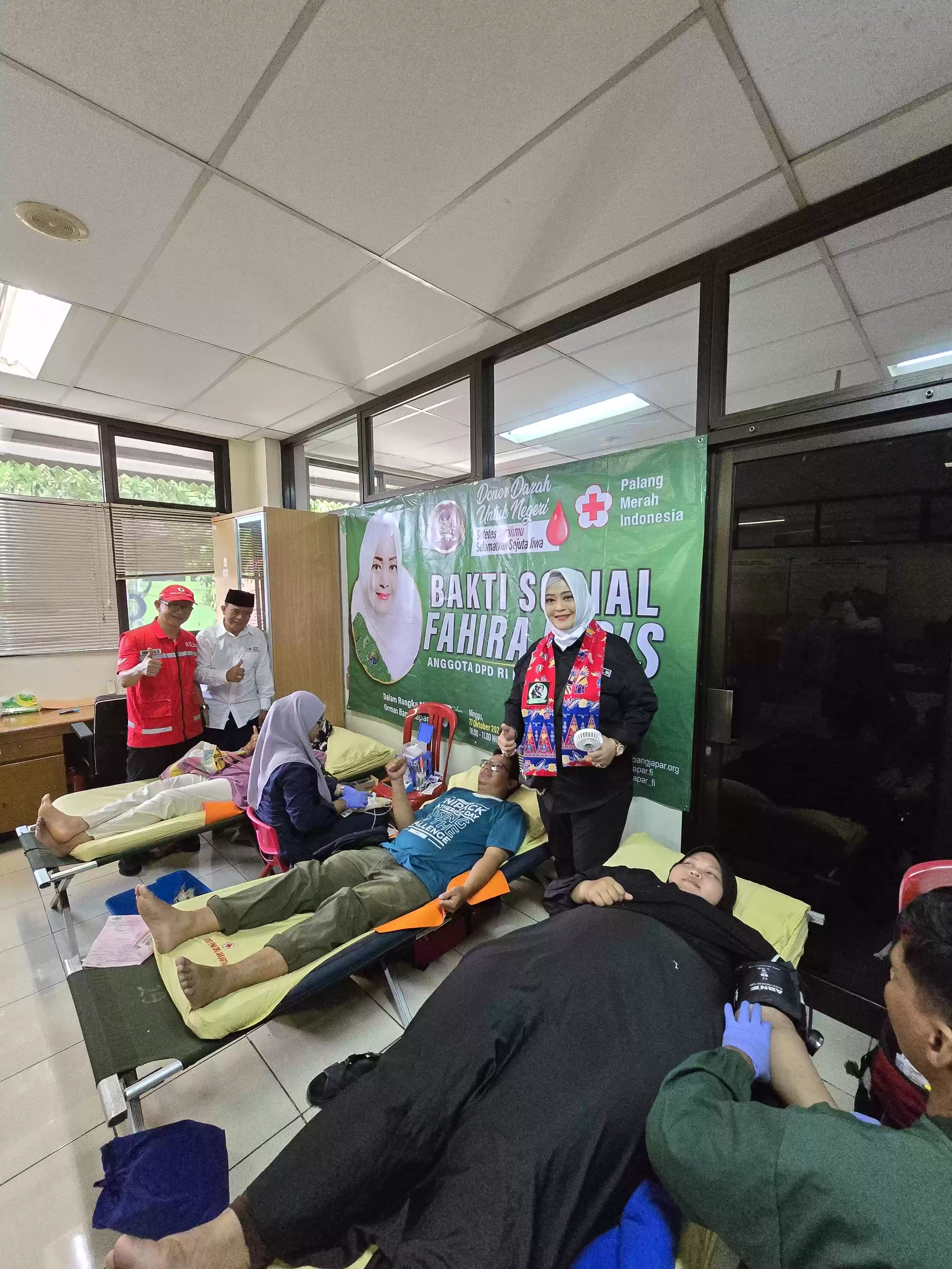 Kembali Gelar Bakti Sosial dan Donor Darah, Fahira Idris: Ikhtiar Menumbuhkan Kolaborasi dan ...